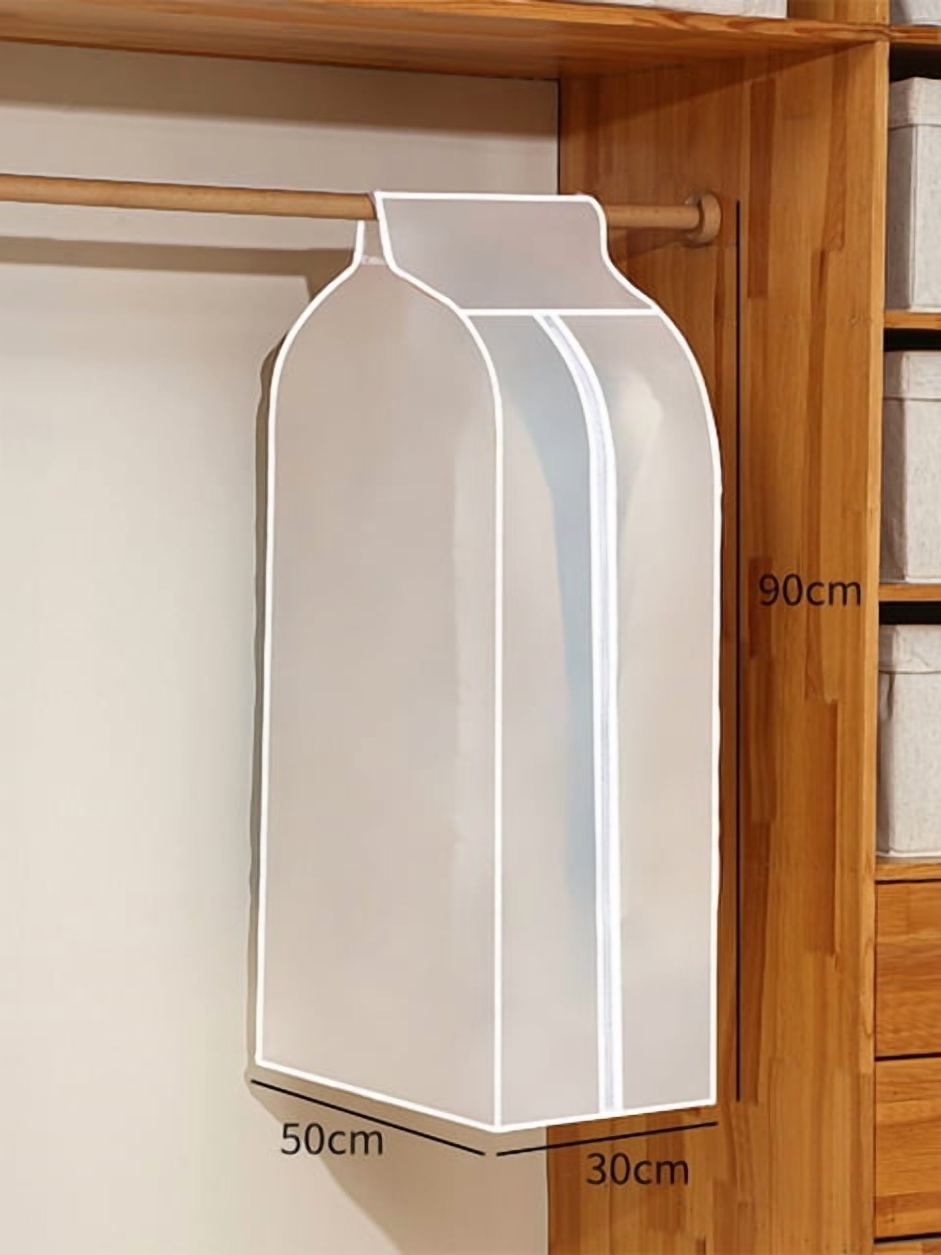 Clothing Dust Cover Transparent Dress Clothes Garment Dust Cover ...
