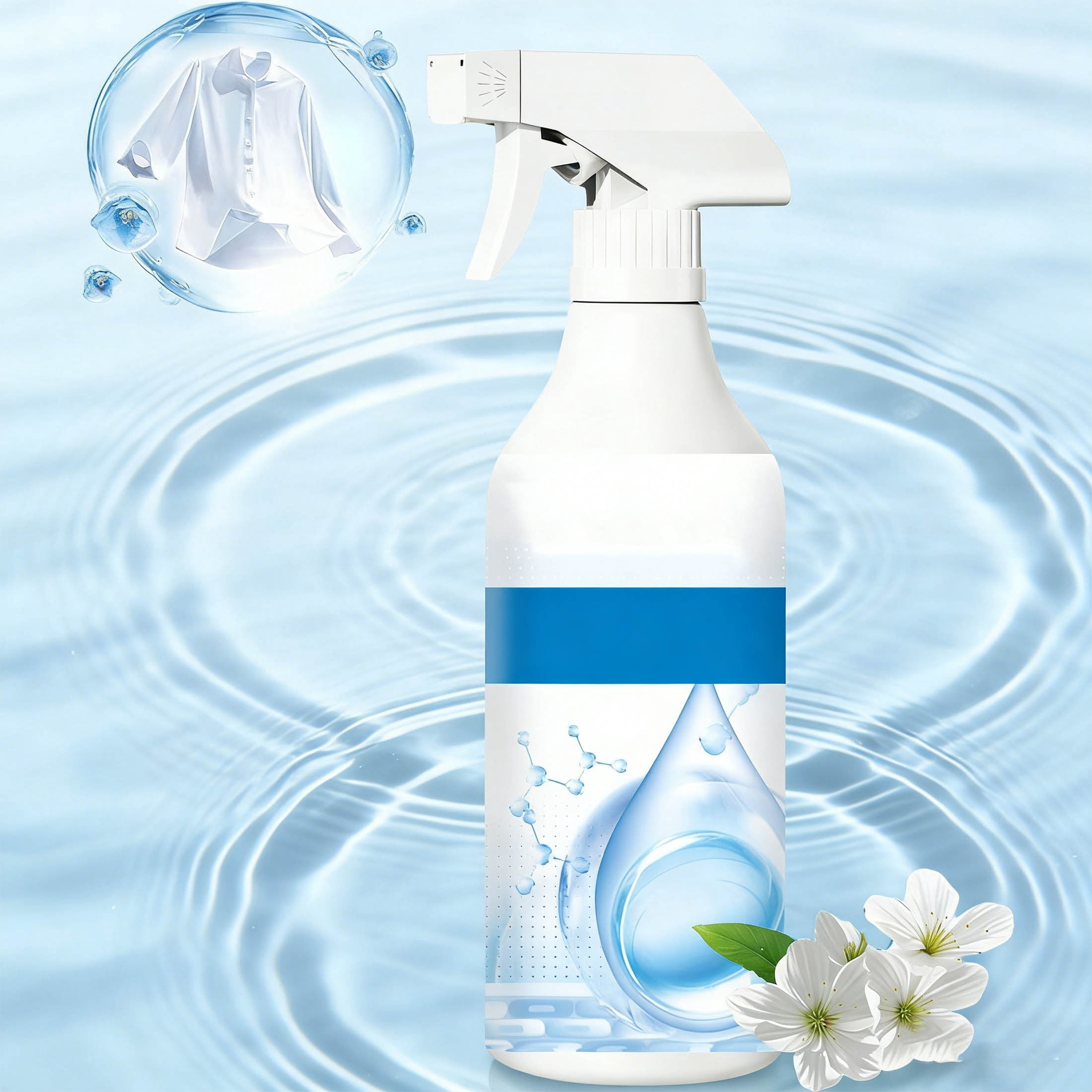 Clothing Emulsifier Stain Remover, 10.14 fl oz Non-Ionic Laundry Pre ...