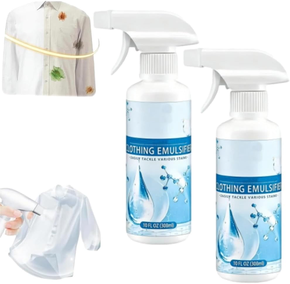 Clothing Emulsifier Stain Remover, Non-Ionic Laundry Pre-Treatment ...