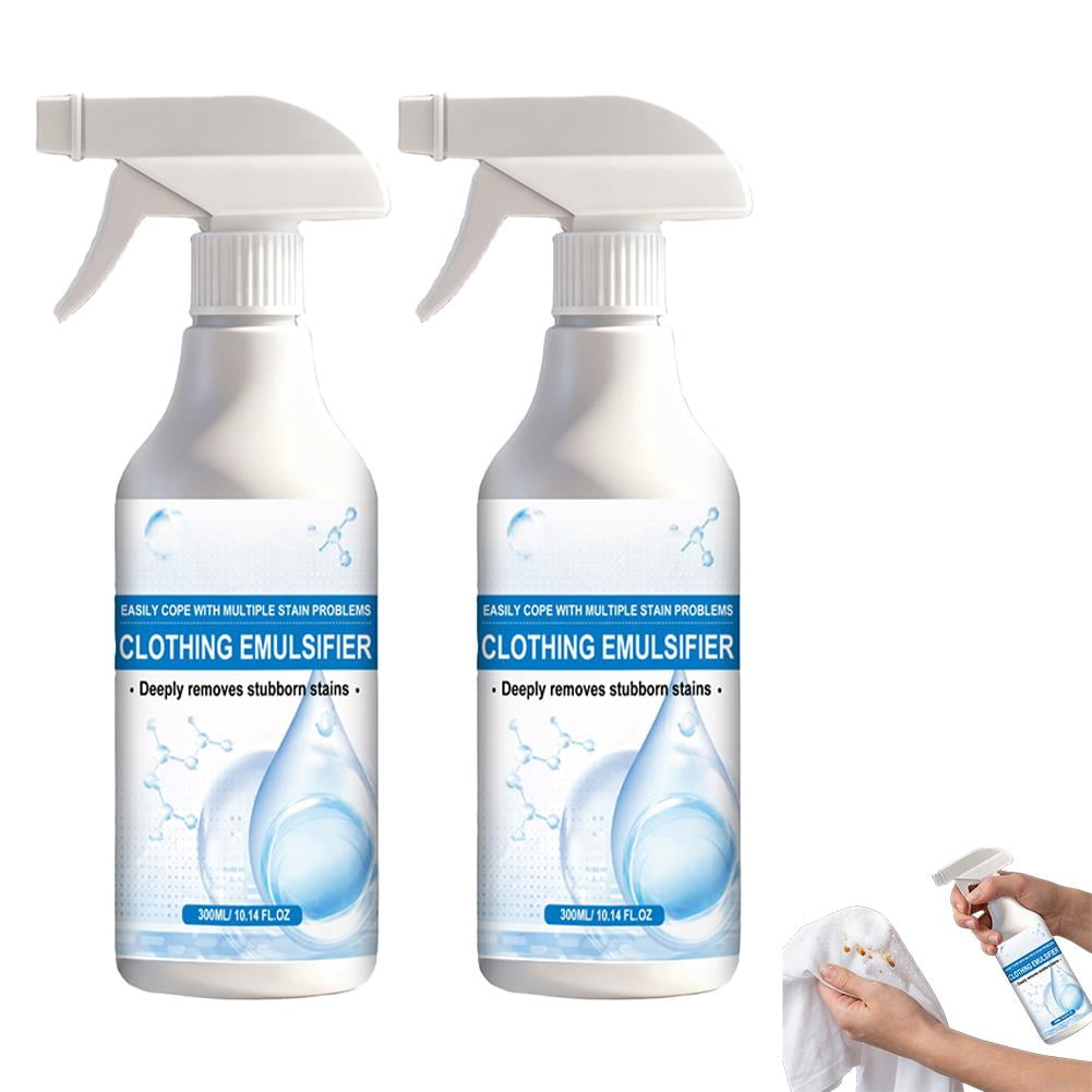 Clothing Emulsifier Stain Remover for Fabric, Powerful Spot Cleaner ...
