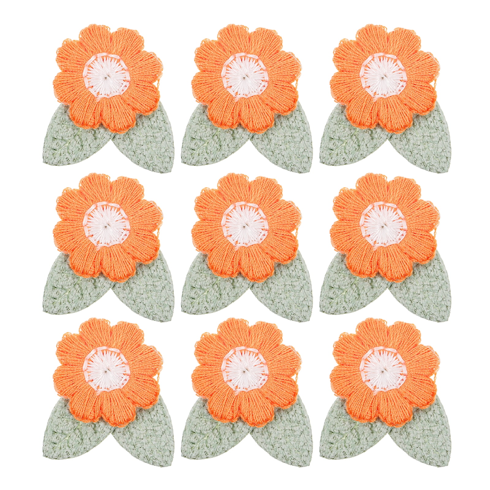Clothing Patches Iron Patch Applique Embroidery Clothes Flower Holes ...