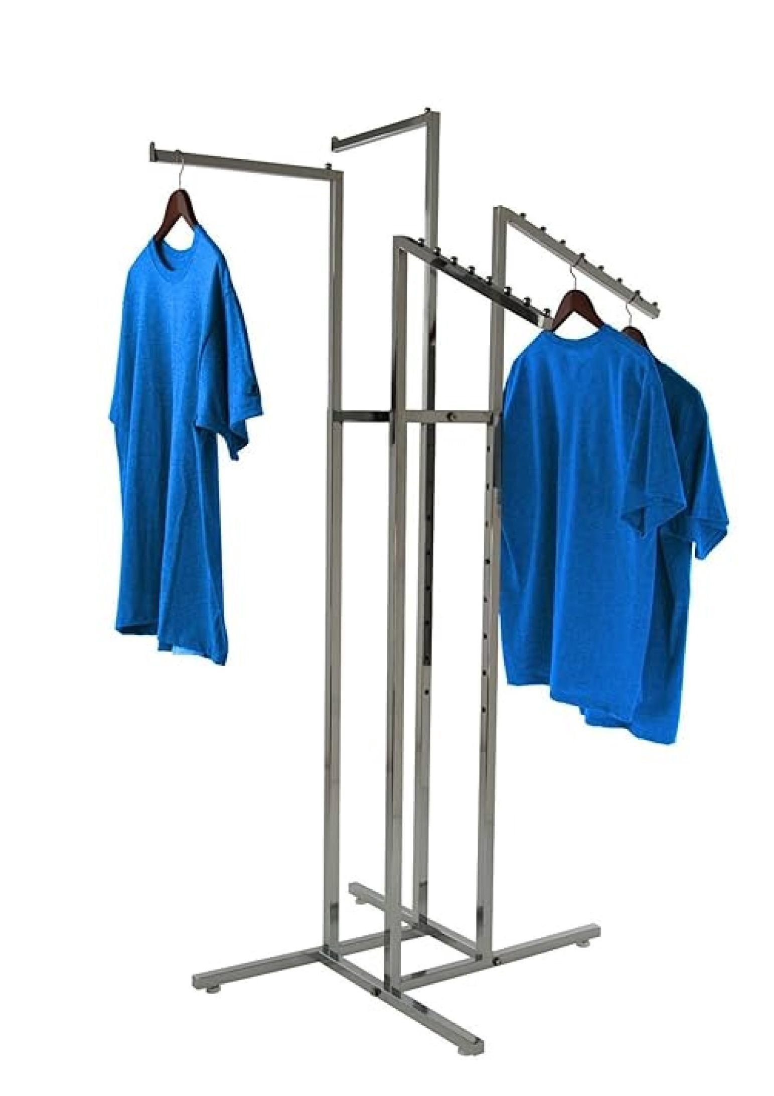 - Clothing Rack - Heavy Duty 4 Way Clothes Rack, Perfect for Clothing ...