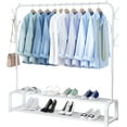 Walmart Portable Garment Stand, Clothing Hanger with Lower Storage, 6 ...