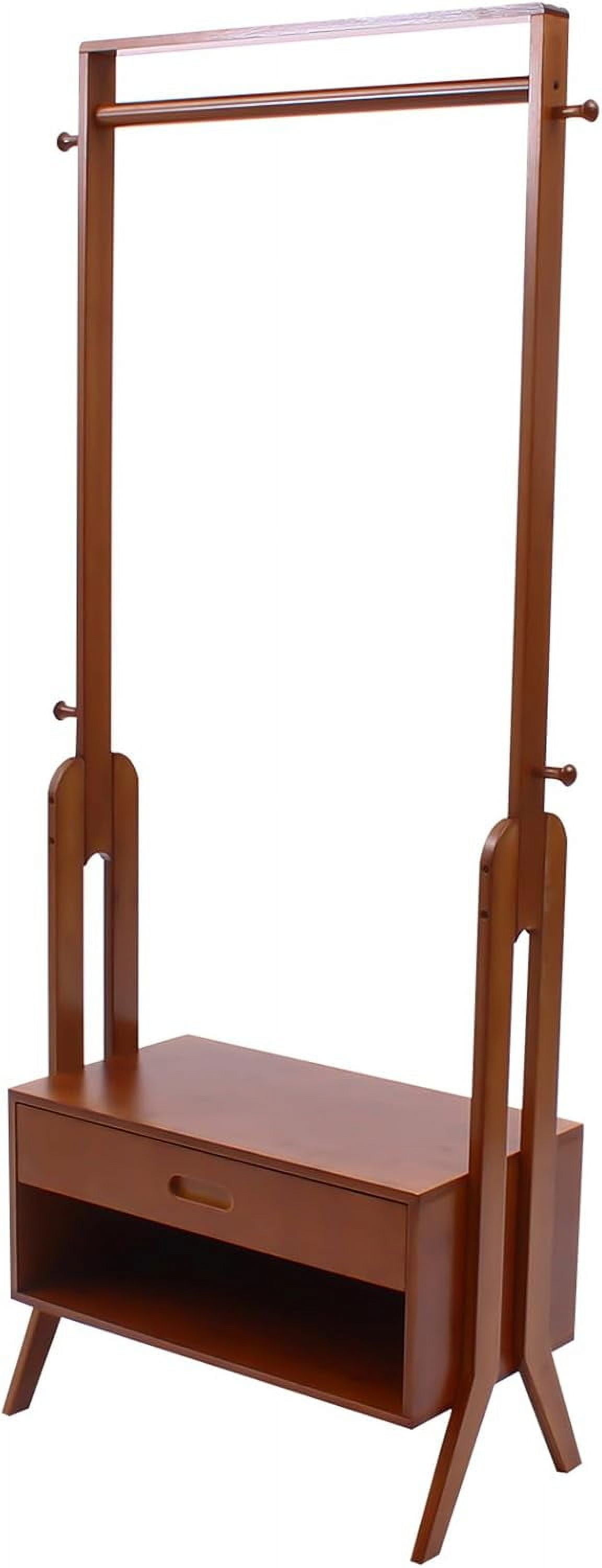 Clothing Rack With Drawers, Garment Racks, Clothes Stand Dresser, Free ...