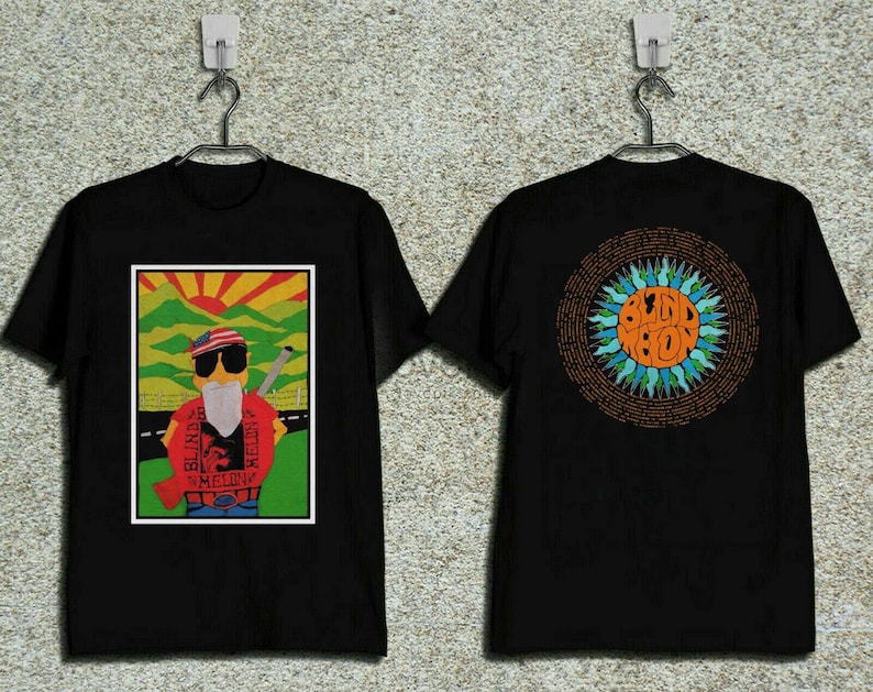 Clothing Shirt 2 Side Blind Melon Vintage 1993 Tour Concert Gildan ...