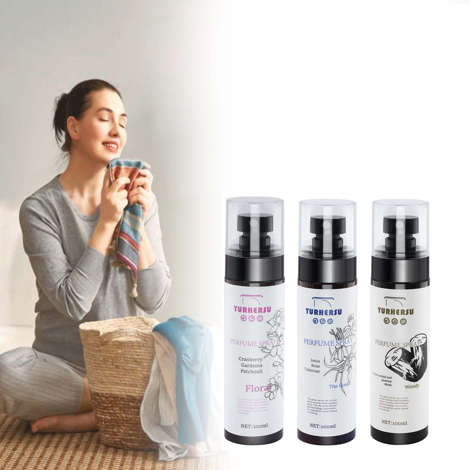 Clothing Spray Deodorizer 100ml | Long-Lasting Freshness | Odor ...