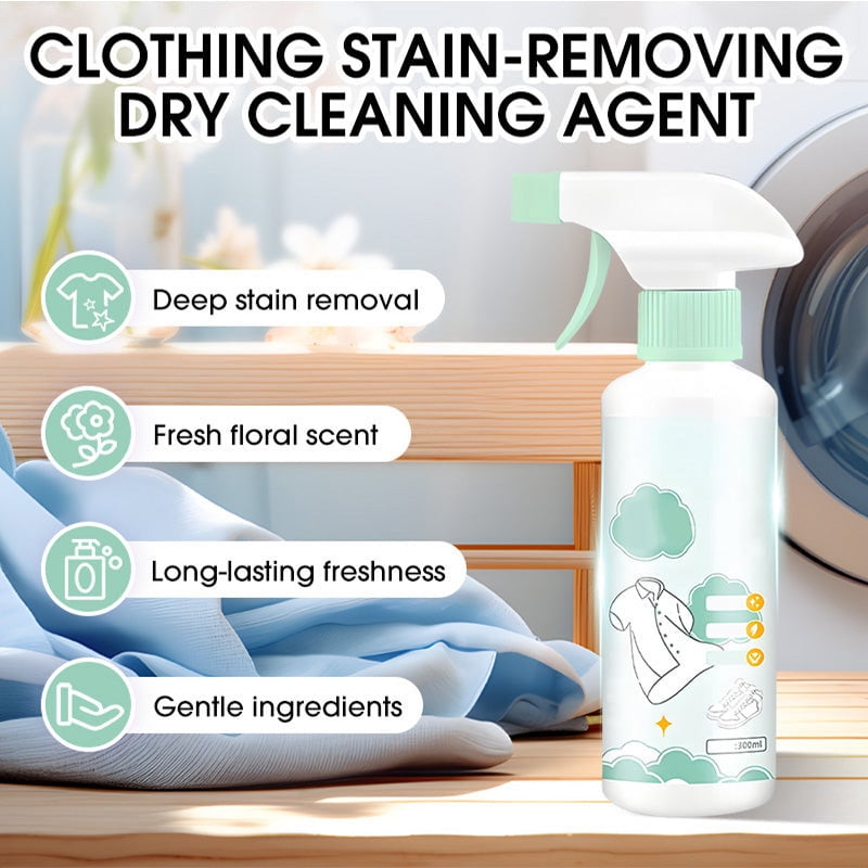 Clothing Stain Remover Dry Cleaning Spray,Deep Action Fabric Stain ...