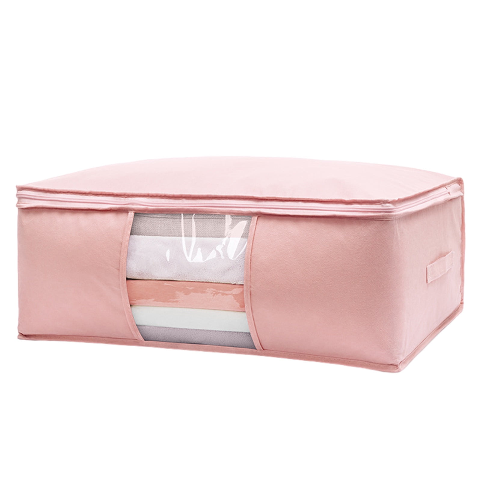 Clothing Storage Bags with Handle and Zipper, Travel Moving Bags for ...