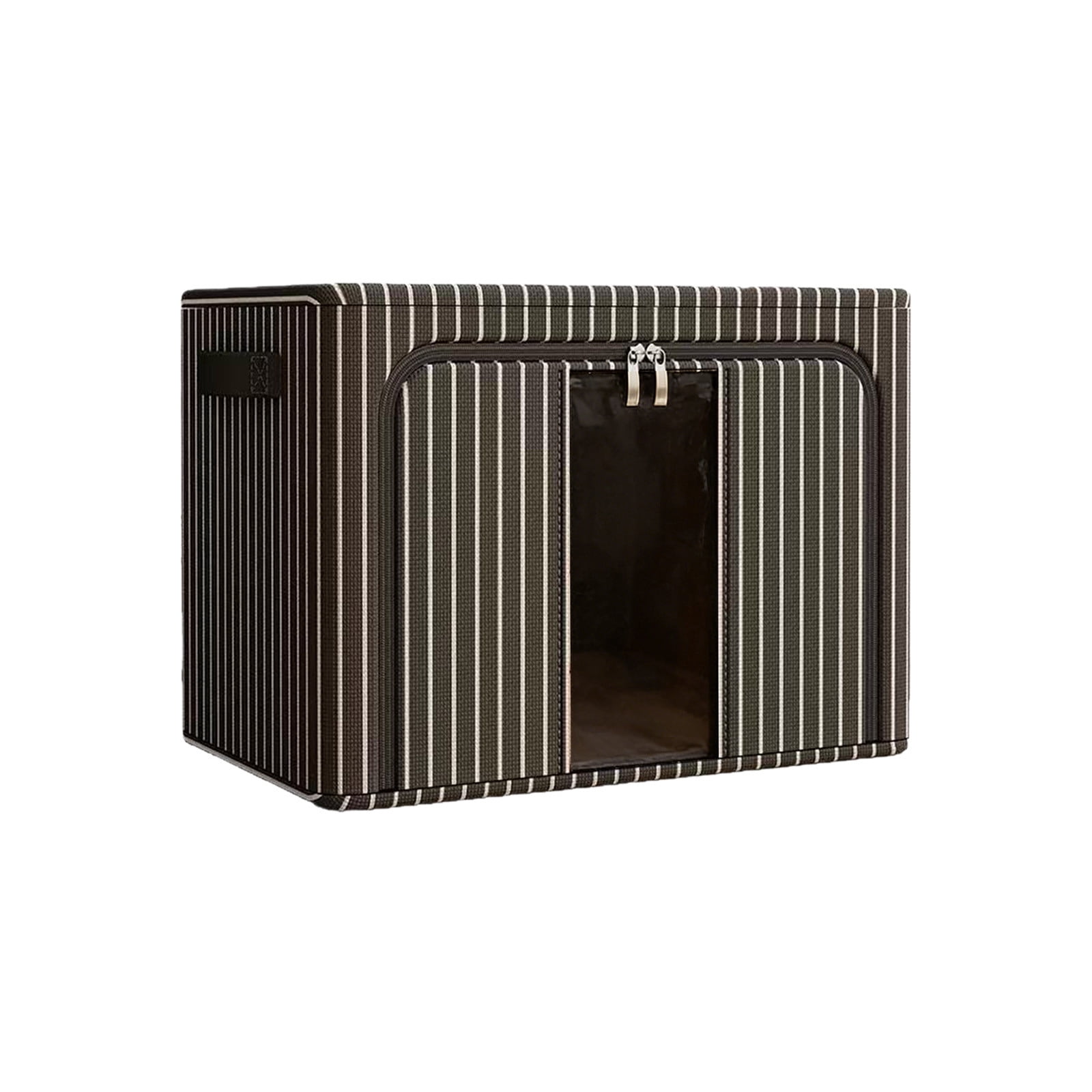 Clothing Storage Box 40x30x20cm Striped Design Foldable Stackable ...