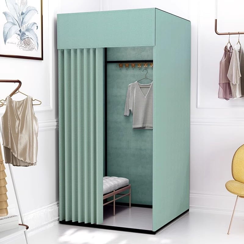 Clothing Store Fitting Room, Movable Square Changing Room, DIY ...