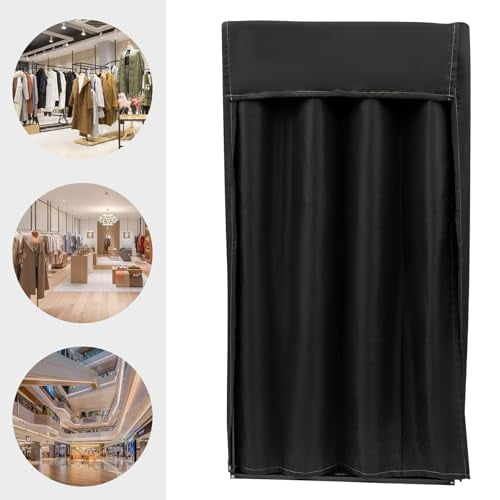 Clothing Store Fitting Room, Portable Changing Room Dressing Room Metal ...