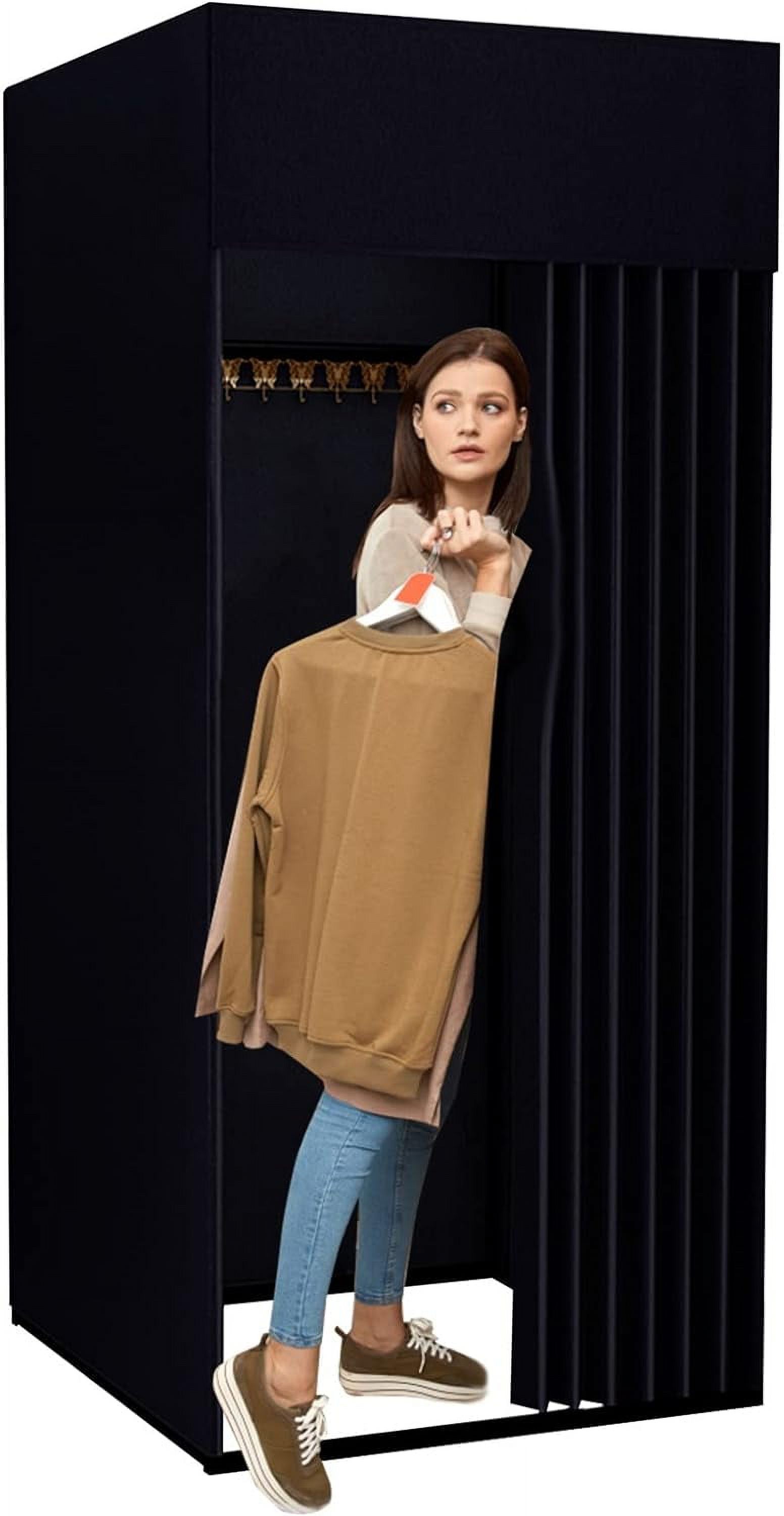 Clothing Store Fitting Room, Portable Dressing Room, Movable Changing ...