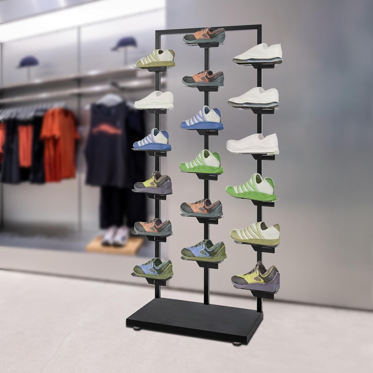 Clothing Store Shoe Rack,Retail Boutique Shoe Display Shelf Organizer ...