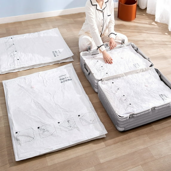 Clothing Vacuum Bags, Protective Storage Bags, Thick Fabric, Air-Tight ...