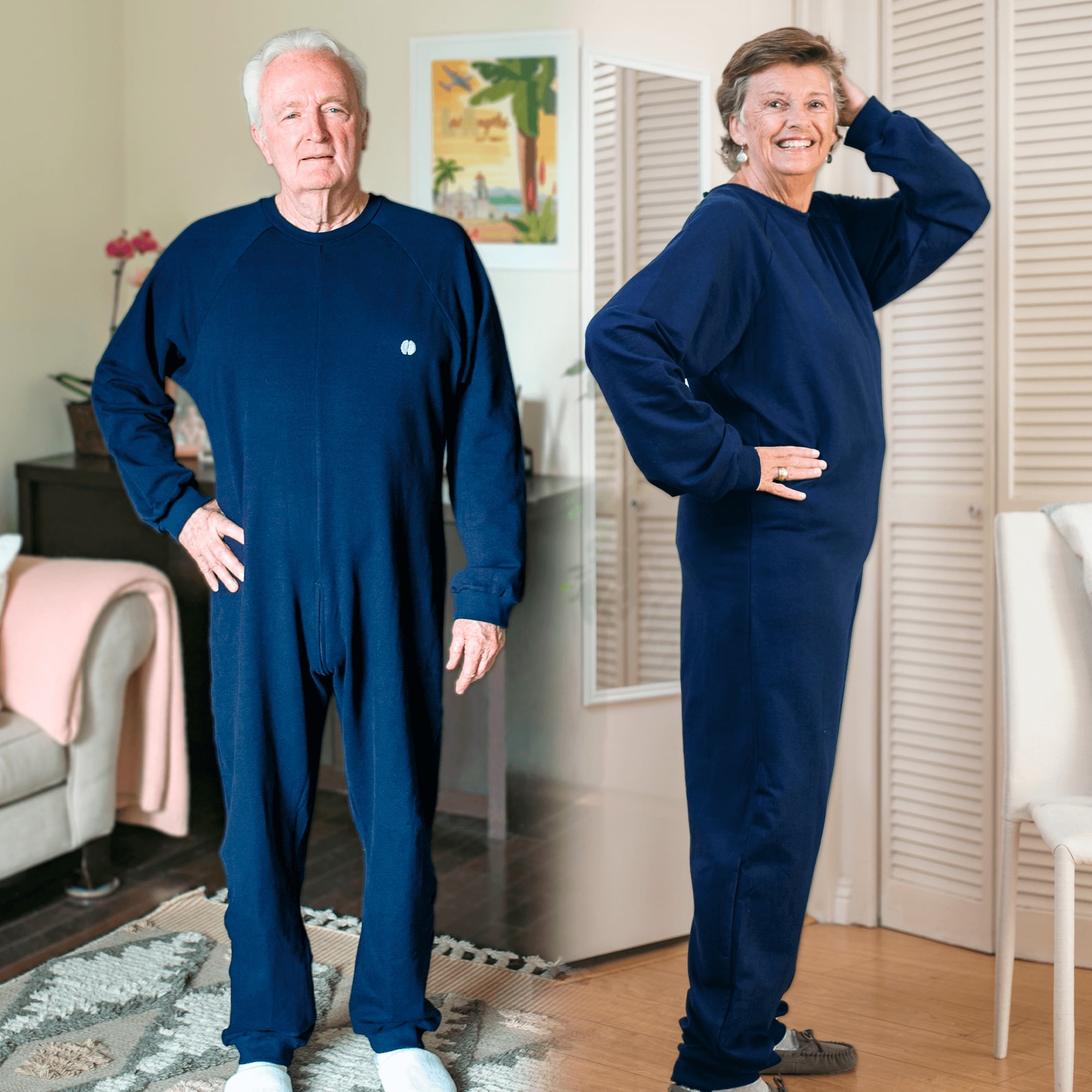 Clothing for Alzheimer's & Dementia - Anti-Strip & Incontinence Onesie ...