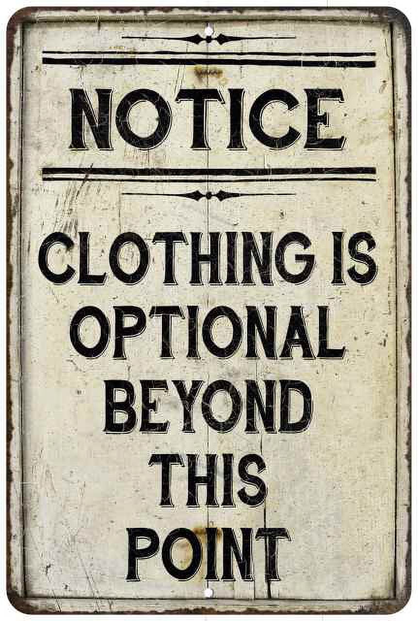 Clothing is Optional Beyond This Vintage Look Chic Distressed ...