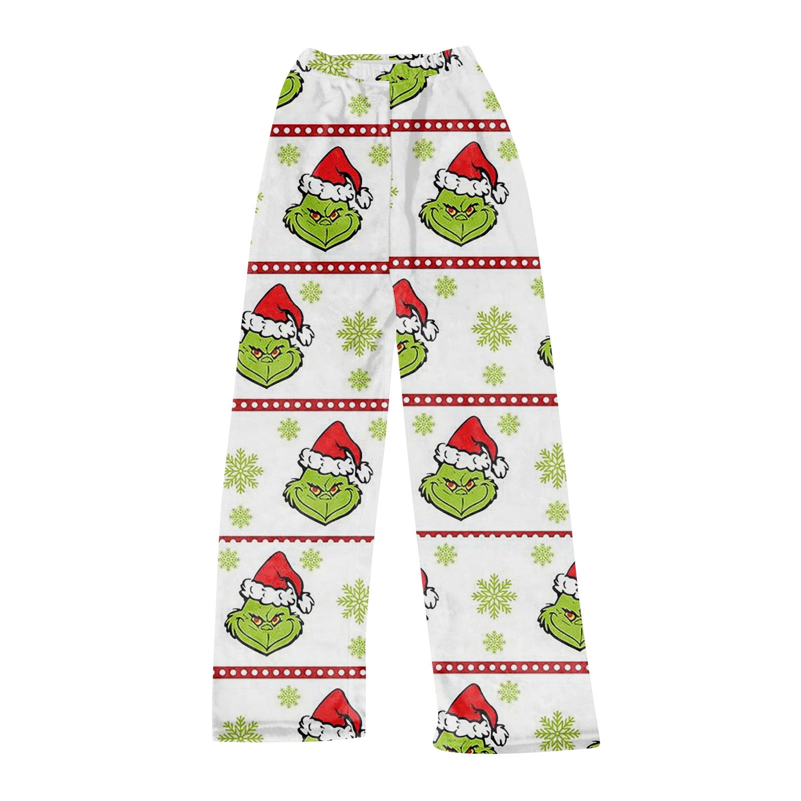 Clothings with gr1nch patting Festive Christmas Pajama Pants for Adults ...
