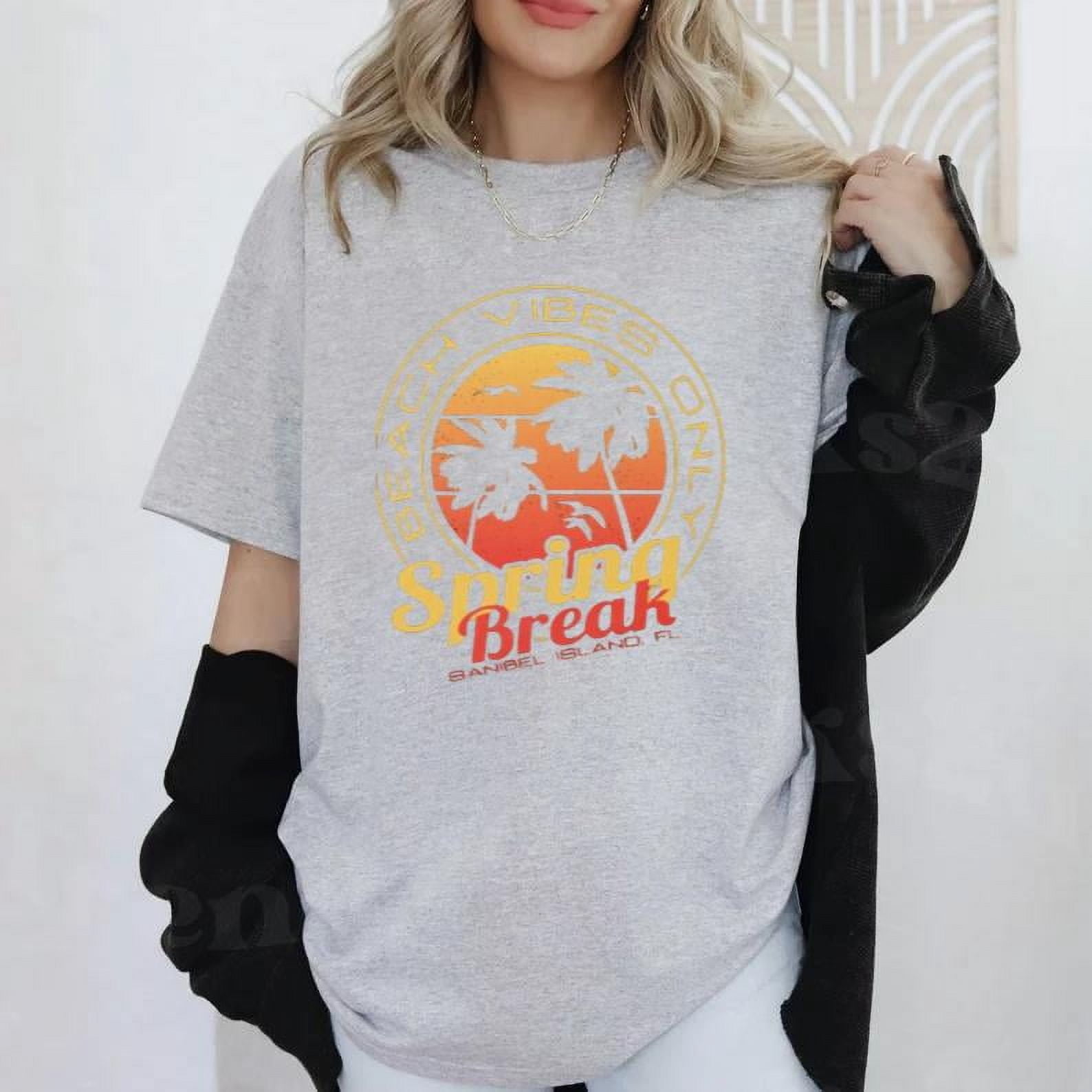 Clothique Spring Break Beach Vibes Only Florida T-Shirt, Sweatshirt ...