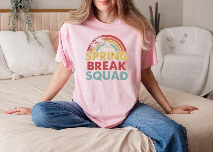 Clothique Spring Break Squad Retro 2021 Fun Print T-Shirt, Sweatshirt, Hoodie, for men & women ...