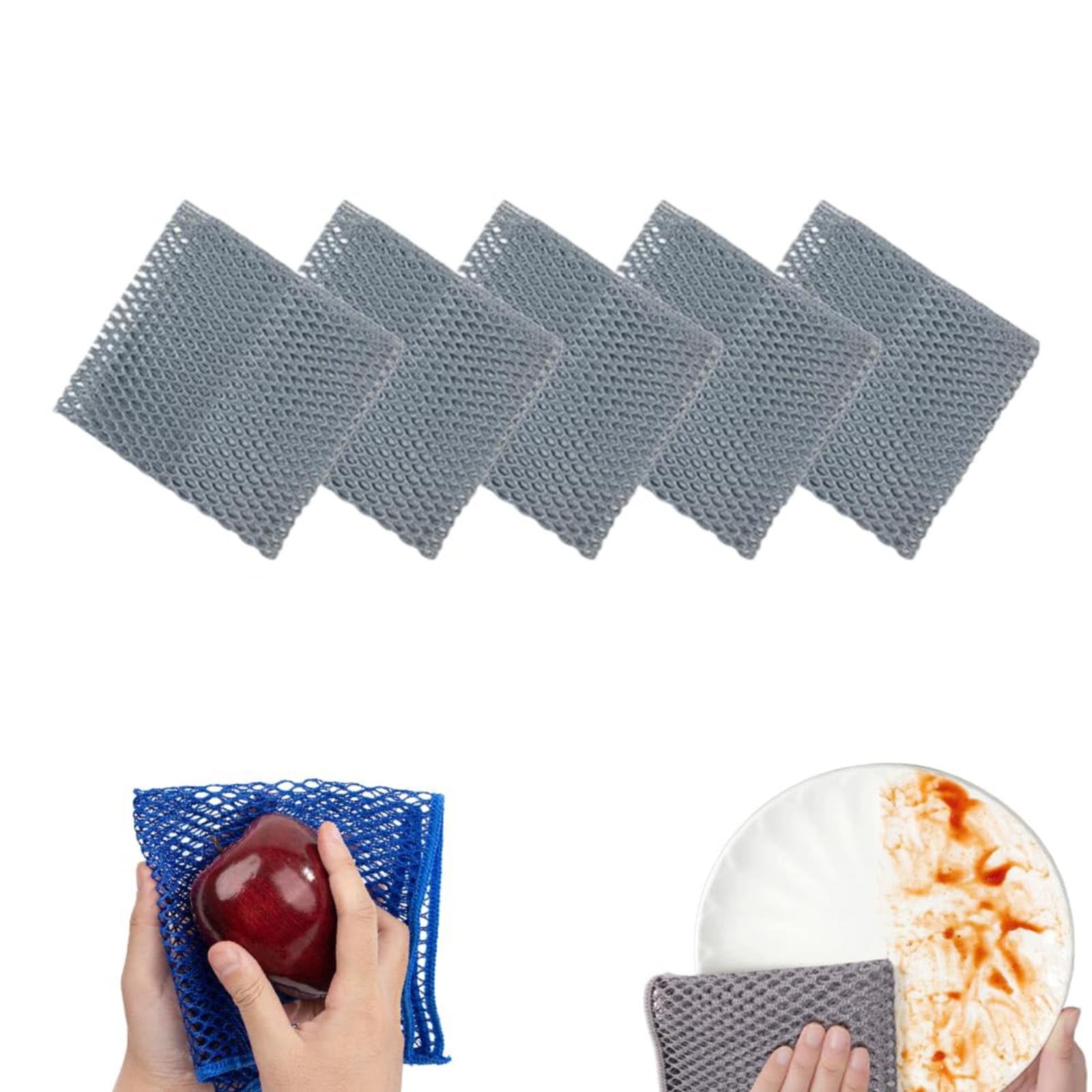 Cloths Wire Dishwasher Cloths For Wet And Dry Reusable Cleaning Cloth ...