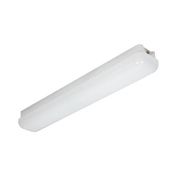 Cloud 36 in 1-Light White Integrated LED Linear Puff Semi-Flush Mount ...
