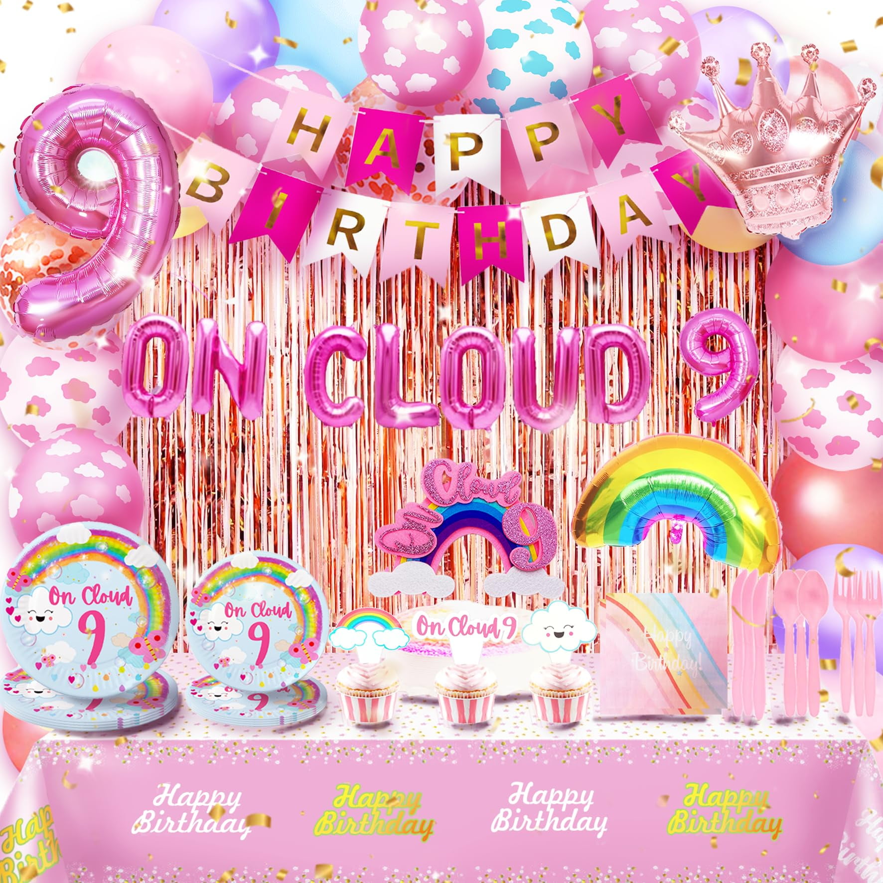 On Cloud 9 Birthday Party Decorations On Cloud 9 Birthday Party ...