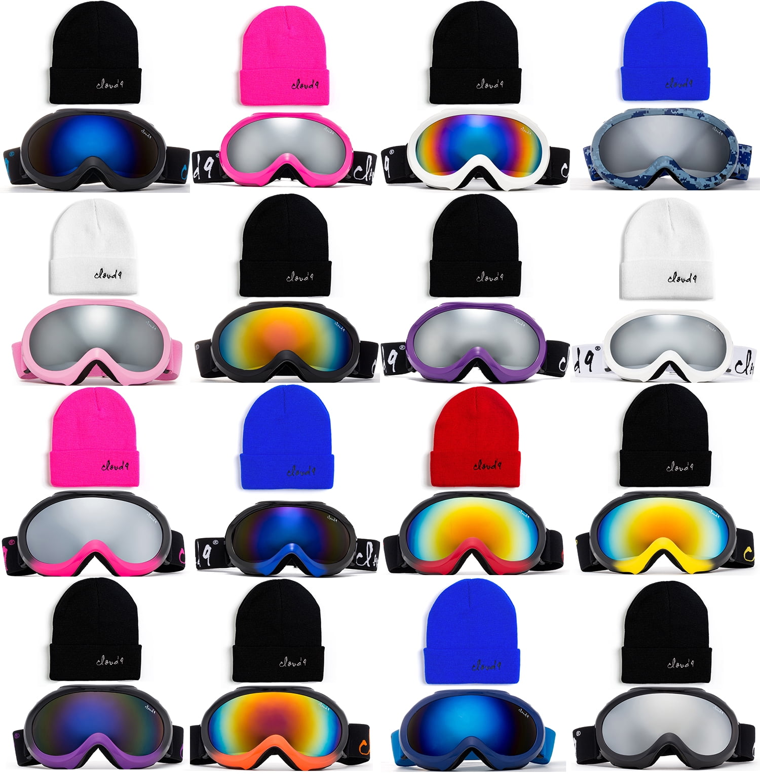 Cloud 9 - Professional Kids Boys and Girls Snow Goggles "Shifty"Anti ...