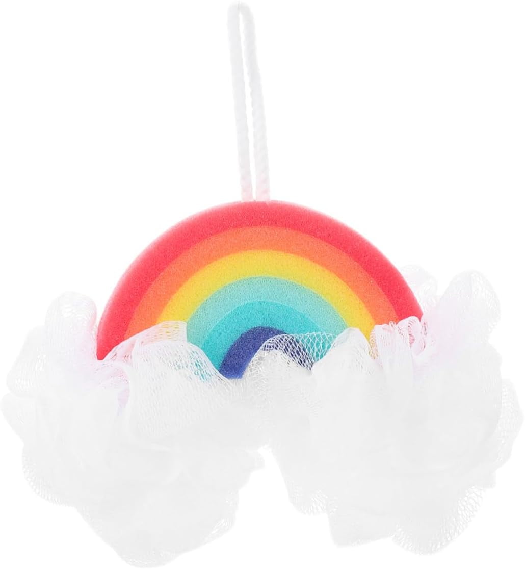 Cloud Bath Ball Accessories Bath Puff Body Scrub Exfoliating Loofah ...