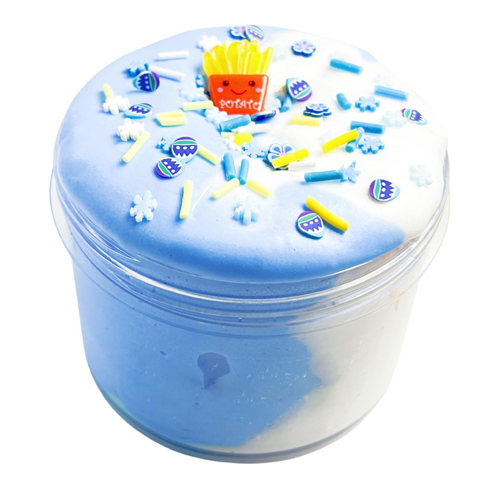 Cloud Blue Scented Stress Toy DIY Kit Light Clay Art Sensory For Kids ...
