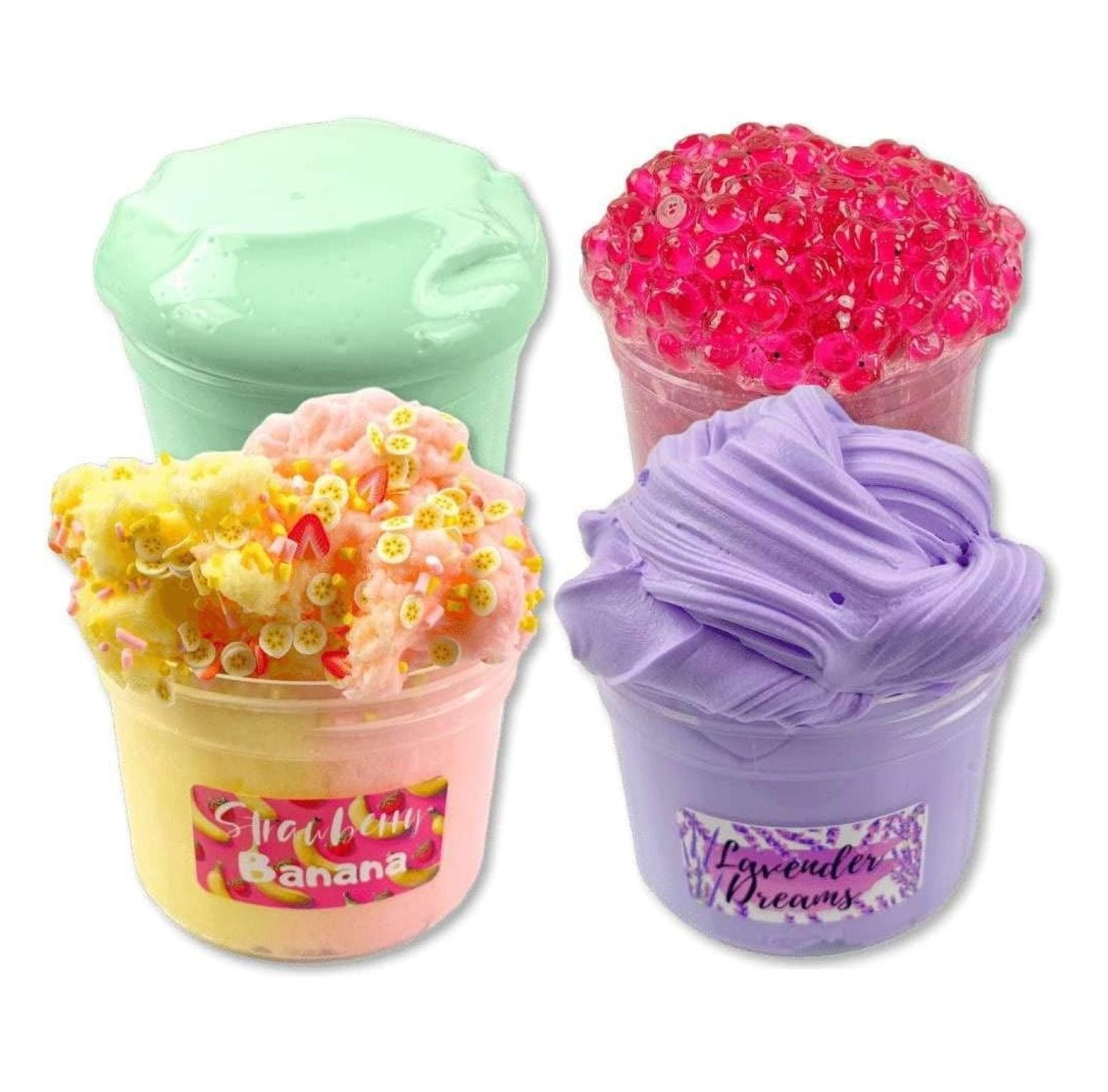 - Cloud Butter Fishbowl Slime MULTI PACK! (4 x 5oz) - Handmade Slimes ...