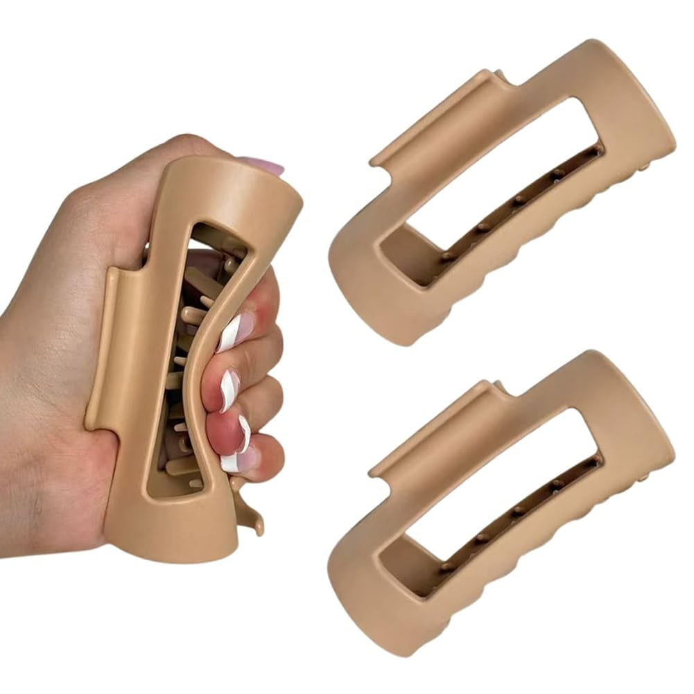 Cloud Clip, Lightweight Soft Hair flexible Claw Clip for Women ...