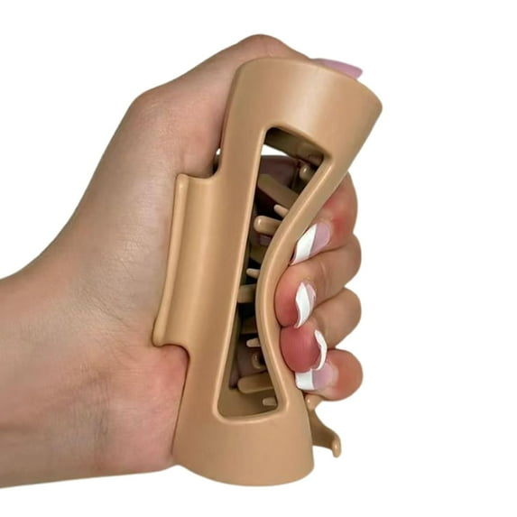 Cloud Clip,Square Frosting Hair Soft Claw Clips for Women,Flexible ...