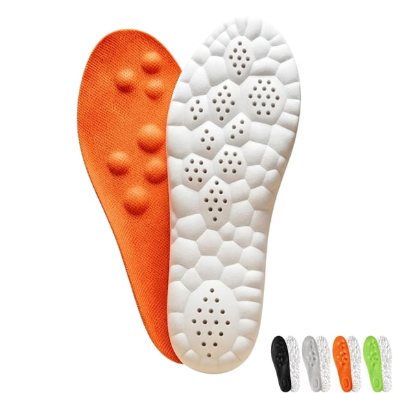 Cloud Comfort Memory Foam Insoles for Men & Women, Soft Shoe Inserts ...