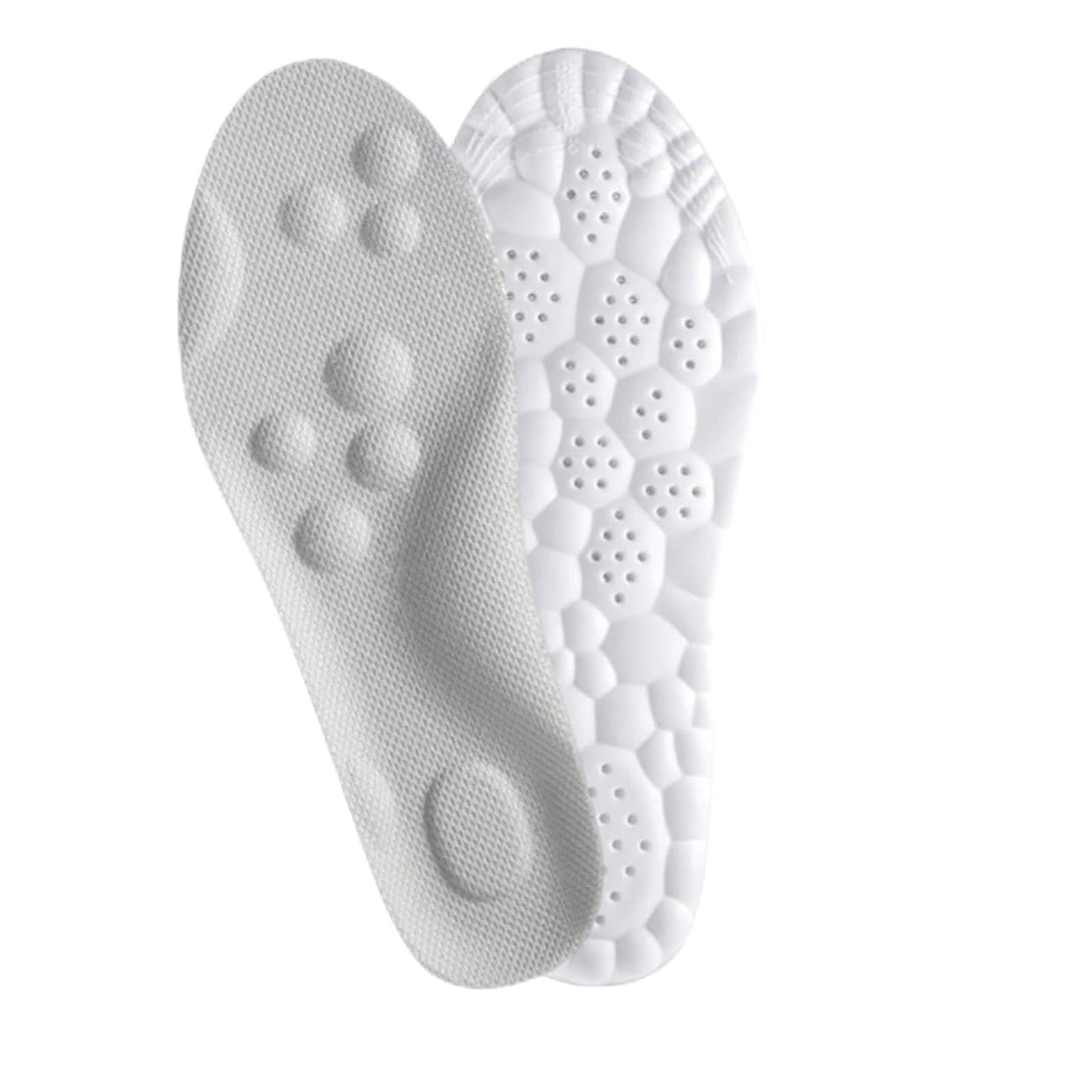 Cloud Comfort Memory Foam Insoles for Men & Women, Soft Shoe Inserts ...