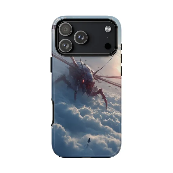 Cloud Crawler Mech Weaver Design Case for iPhone 17 through 11 Pro Max ...