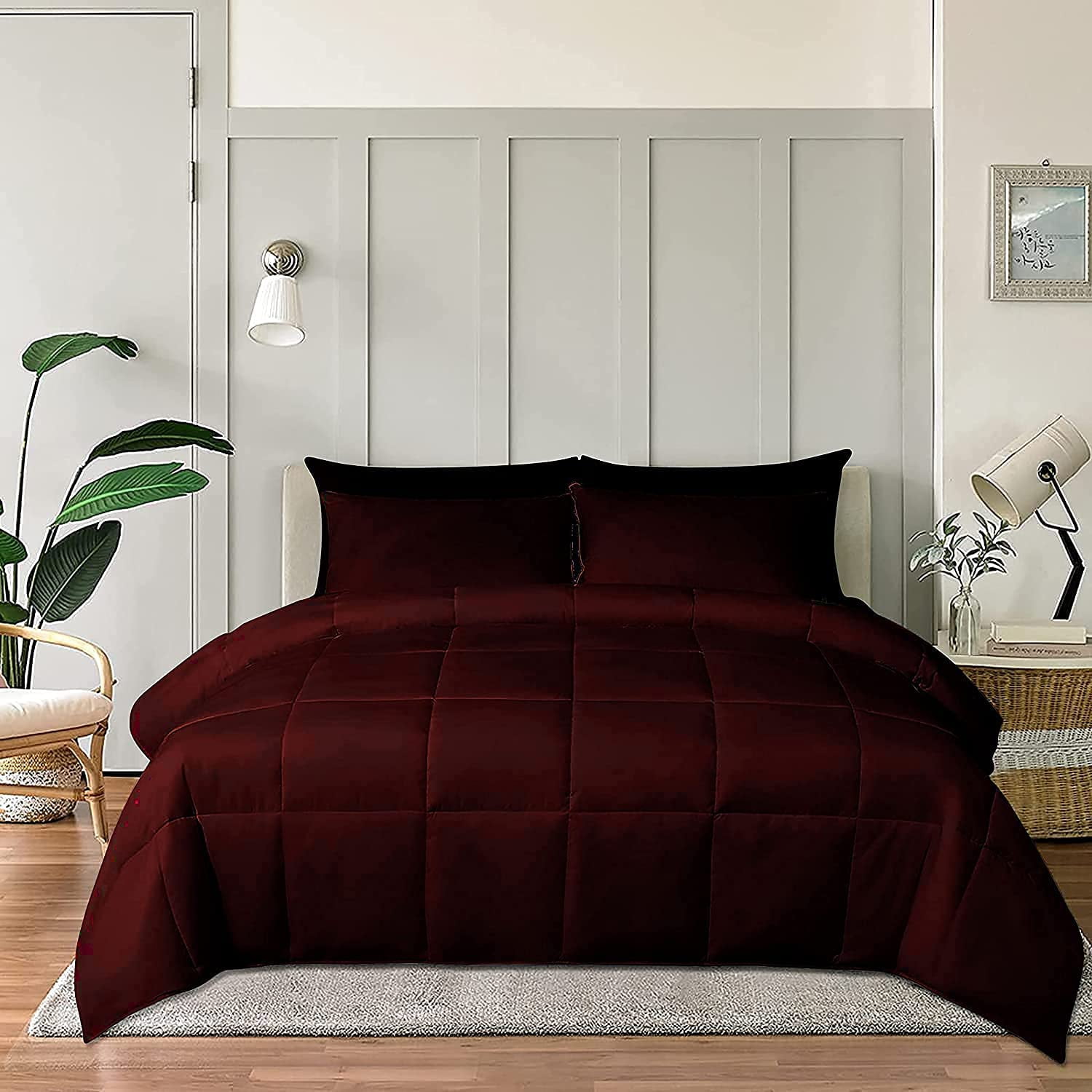 Cloud Fino 100% Cotton Comforter, All Season Quilted, 600 Thread Count ...