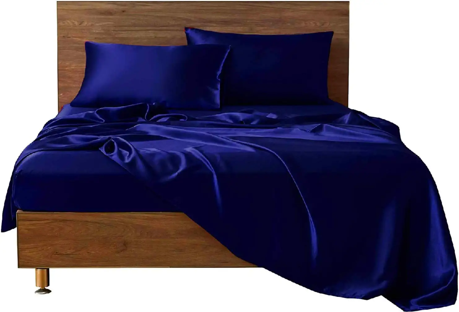 Cloud Fino 4 Pc Silk Satin Sheets Set|Silk Satin Fitted Sheet|Silk ...