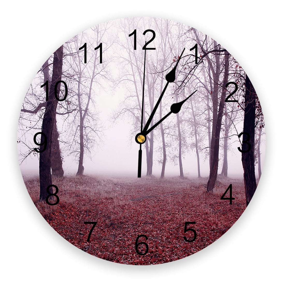 Cloud Forest Quiet Scenery 3d Wall Clock Modern Design Farmhouse r ...