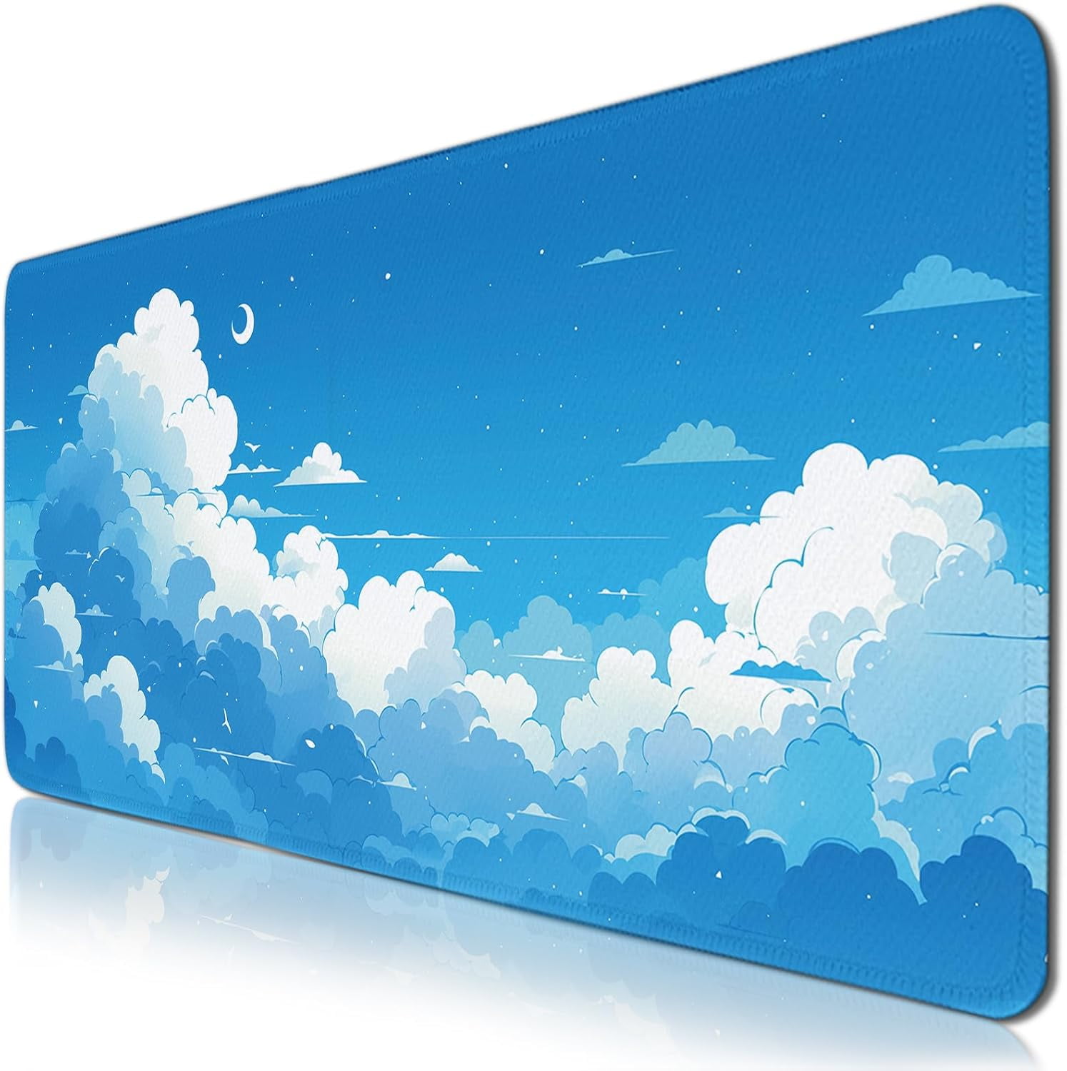 Cloud Gaming Mouse Pads Large, Cloud Aesthetics Mousepad with Non Slip ...