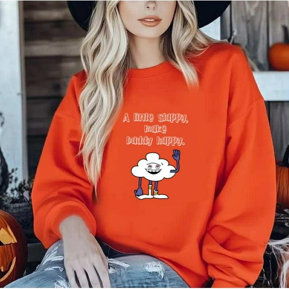 Cloud Guy Funny Fathers Day Retro Cartoon Character Graphic Sweatshirt, for men & women, up to ...