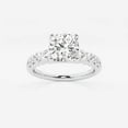 Cloud Jewel 1.5 Ct Cushion Cut Lab Created Diamond Ring for Women's - Engagement Wedding White ...
