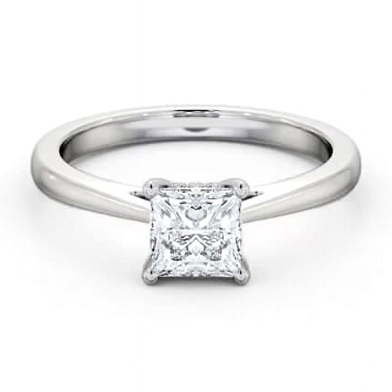 Cloud Jewel 14K White Gold Plated Diamond Ring - Excellent 2 Ct ...