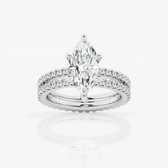 Cloud Jewel Elegant 1.5 Ct Round Cut Lab-Created Diamond Engagement ...