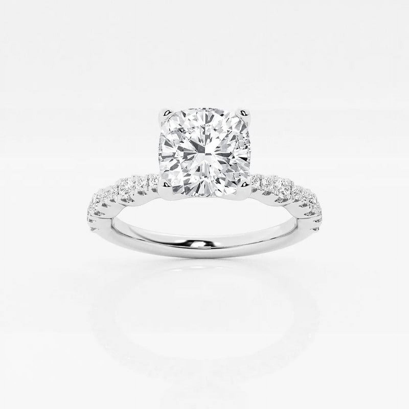 Cloud Jewel Lab Created Cushion Cut 1.8 Ct Diamond Ring - Wonderful ...