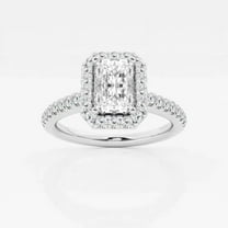 Cloud Jewel 2.5 Ct Lab Created Diamond Emerald Cut Engagement Rings ...