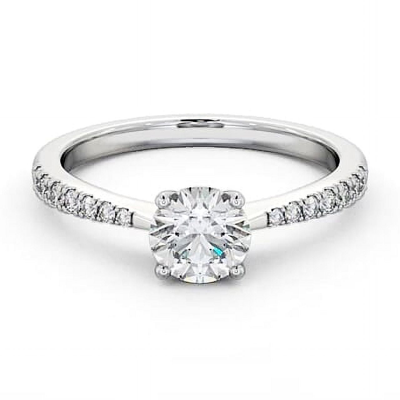 Cloud Jewelry 14K White Gold Plated Wedding Jewelry for Women's - 1.9 ...