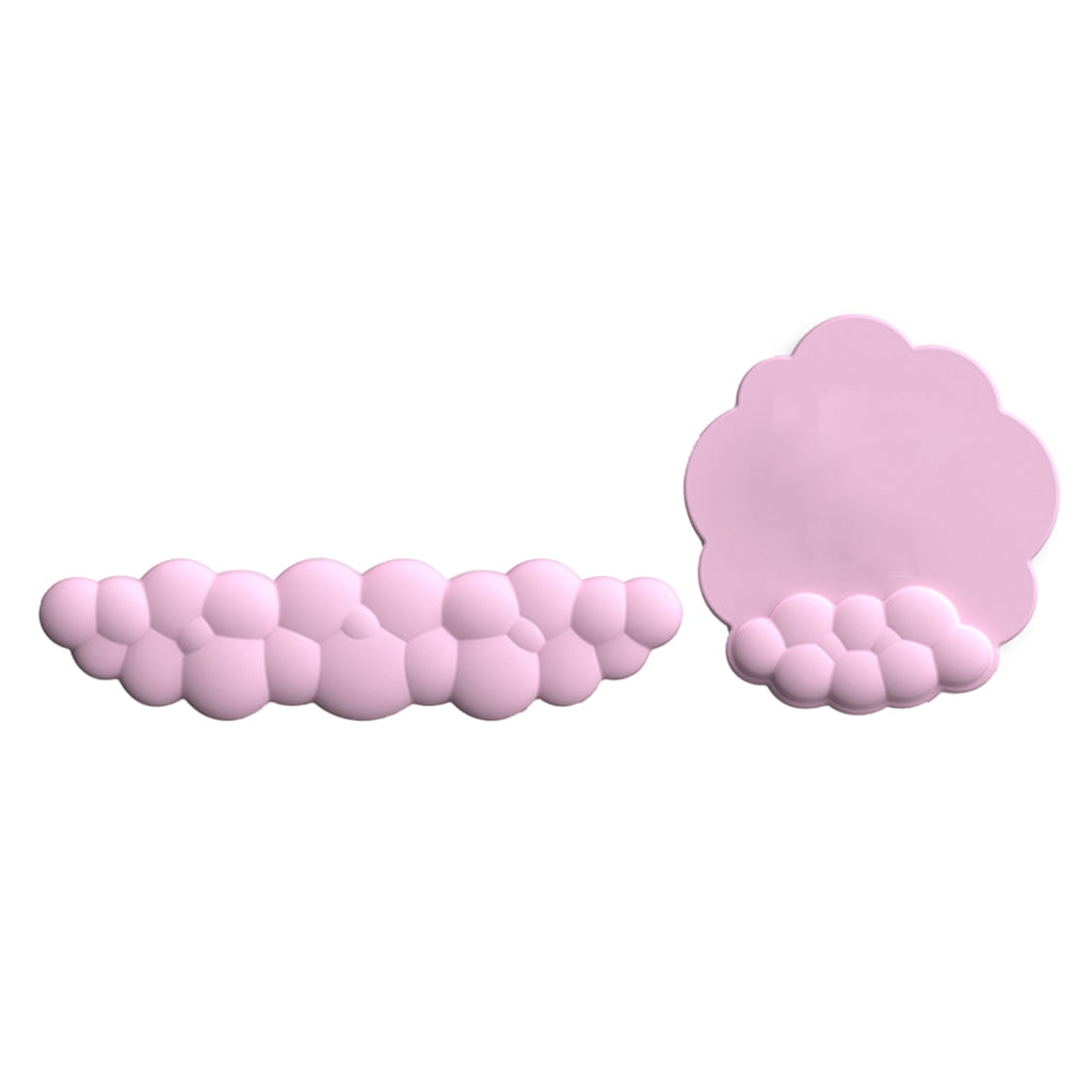Cloud Keyboard Mouse Pad Typing Wrist Rest Support Palm Hand Wrist Mat ...
