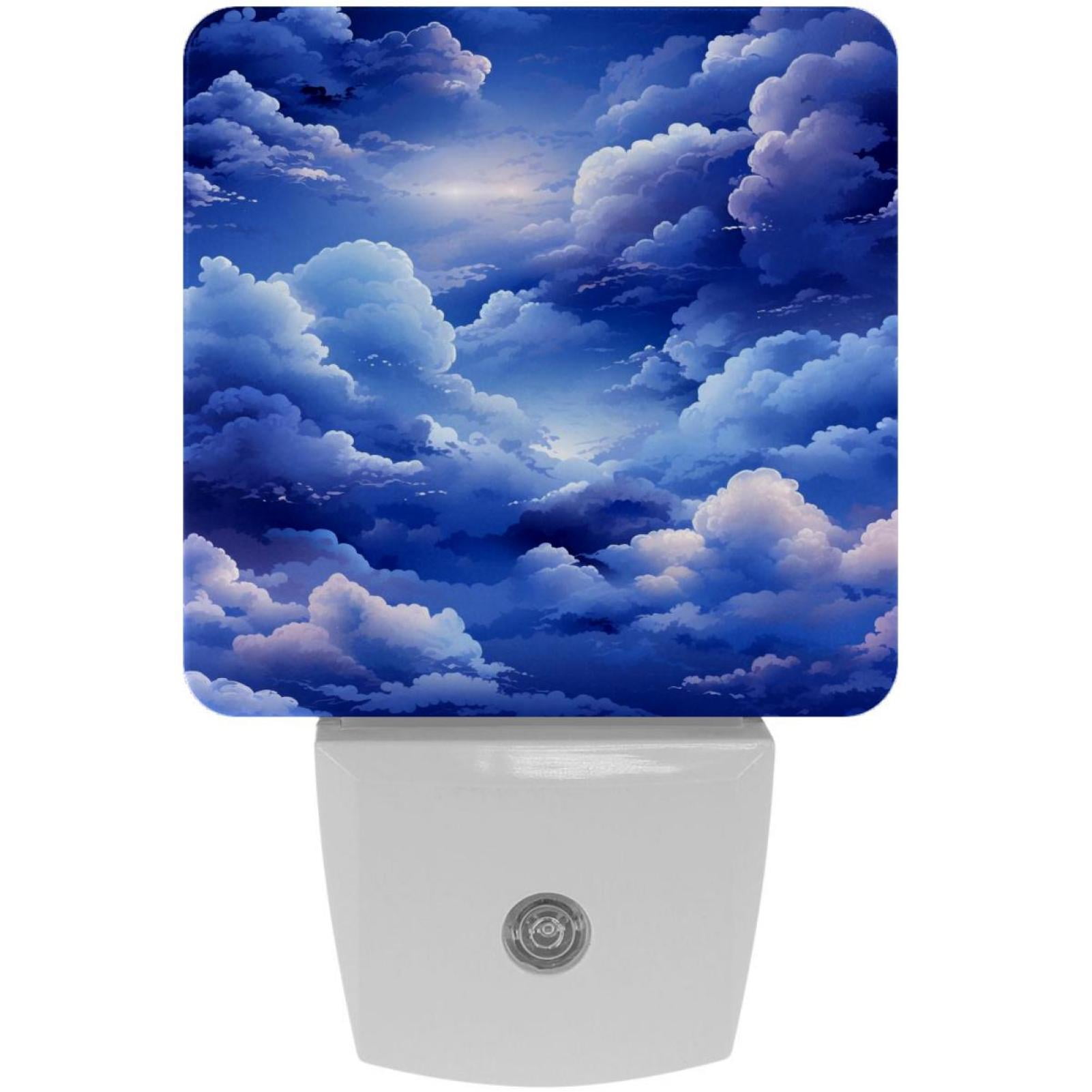 Cloud LED Square Night Lights - Modern and Versatile Plug-in Lighting ...