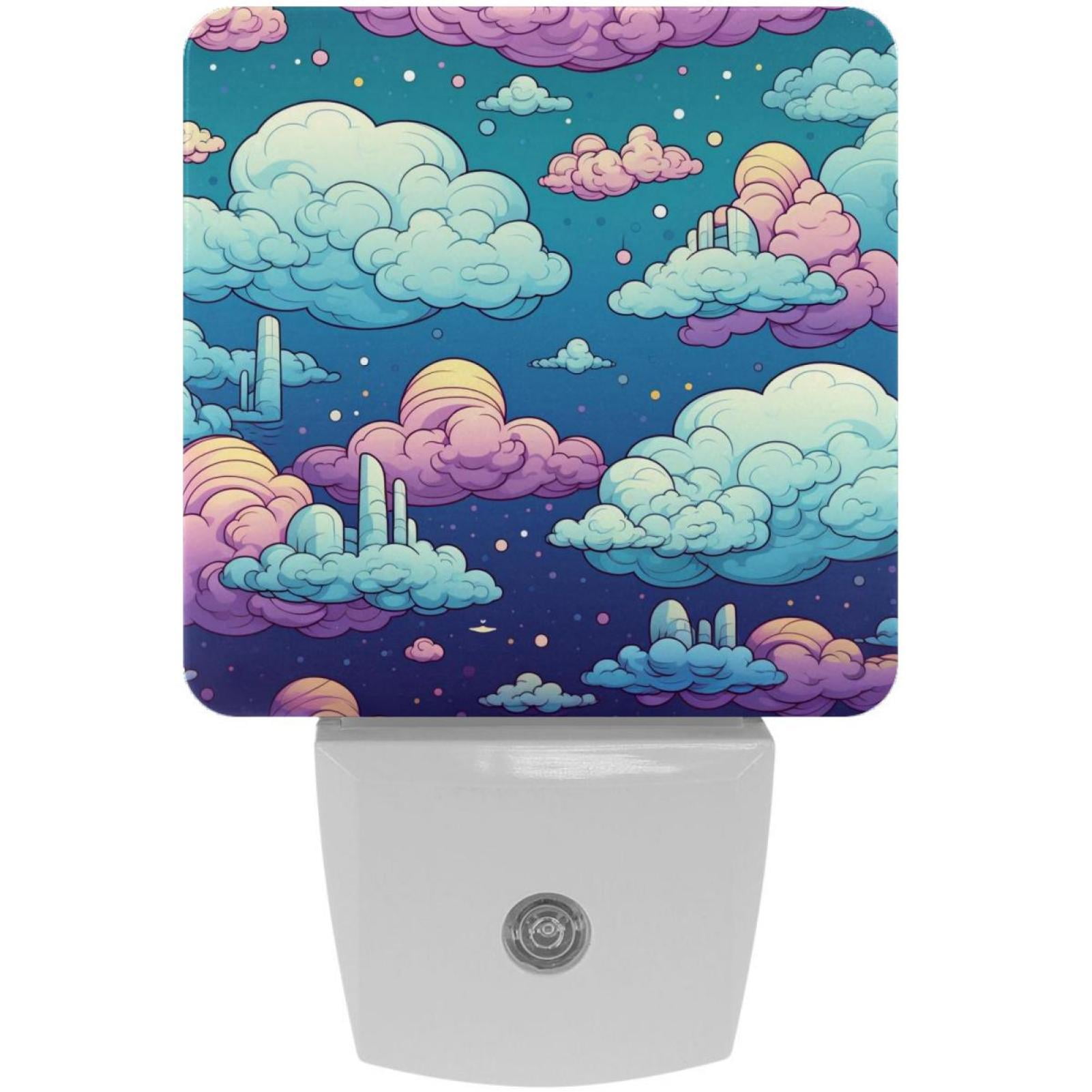 Cloud LED Square Night Lights - Stylish and Energy-Efficient Lighting ...