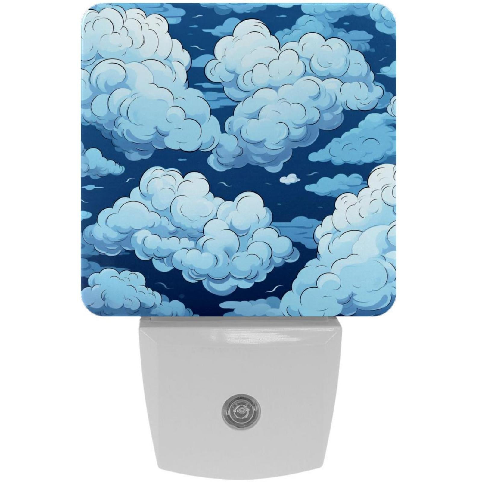 Cloud LED Square Night Lights - Stylish and Energy-Efficient Room ...